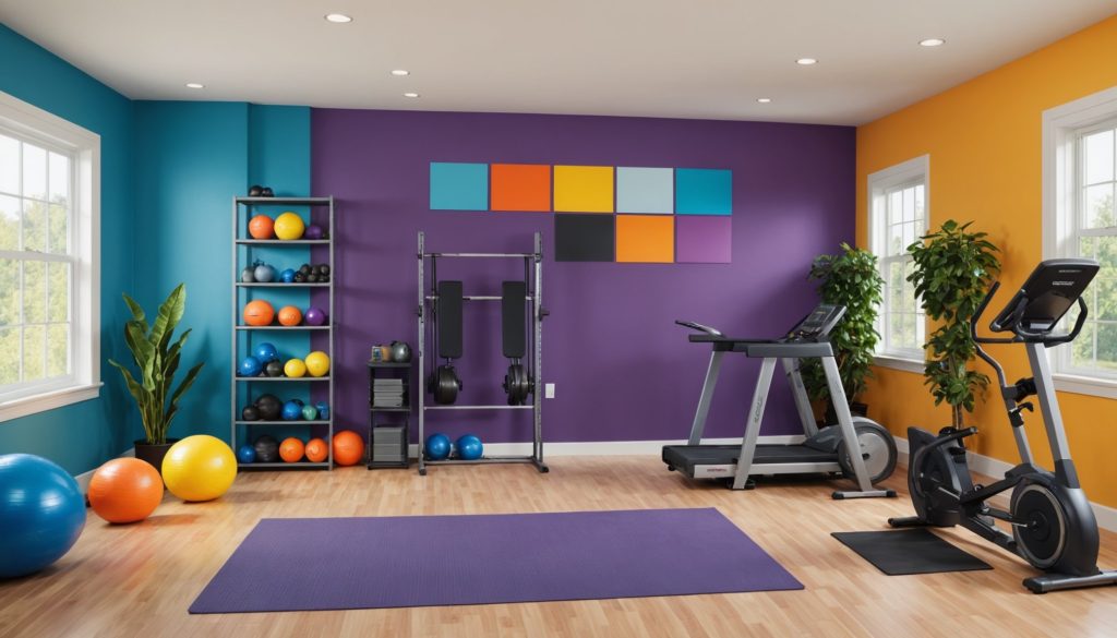Transform Your Home Gym: Crafting a Vibrant Color Palette to Enhance ...